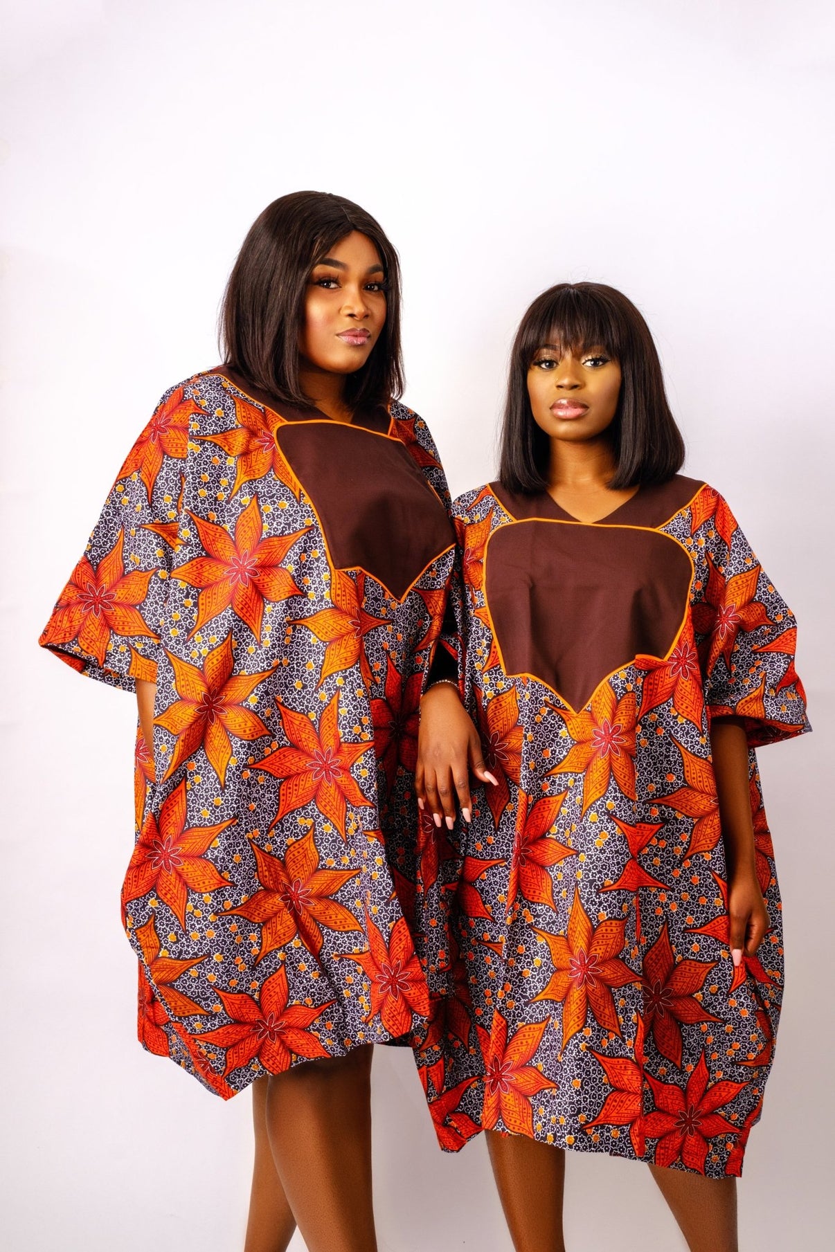 African Print Agbada Dress - Bamaya Dance Style Outfit – Zee Store